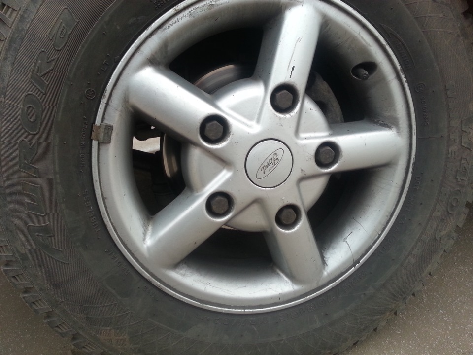 15-тая зимняя Аврора 225-70 на Евролайн! — Ford Transit (5G), 2 л, 1996 ...