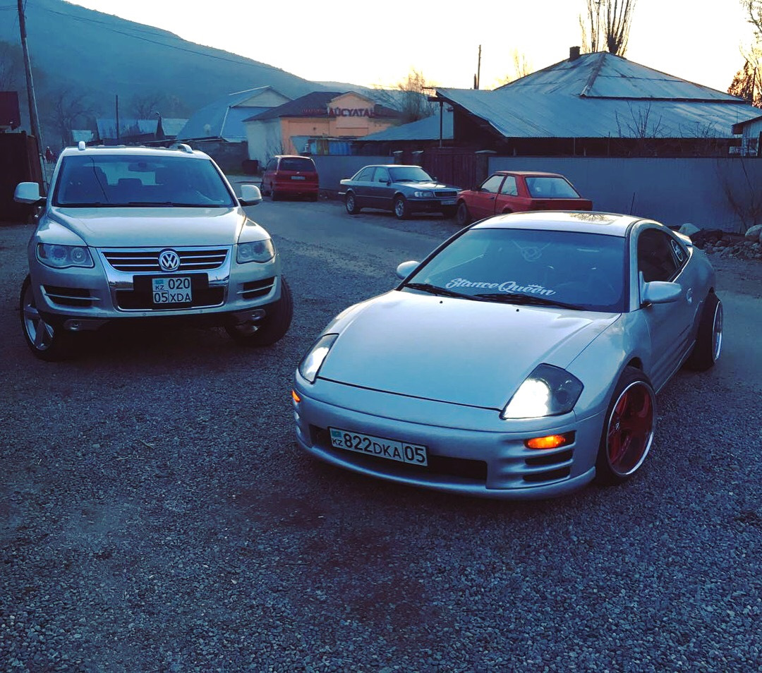 Мы переобулись! — Mitsubishi Eclipse (3G), 2,4 л, 2002 года | колёсные ...