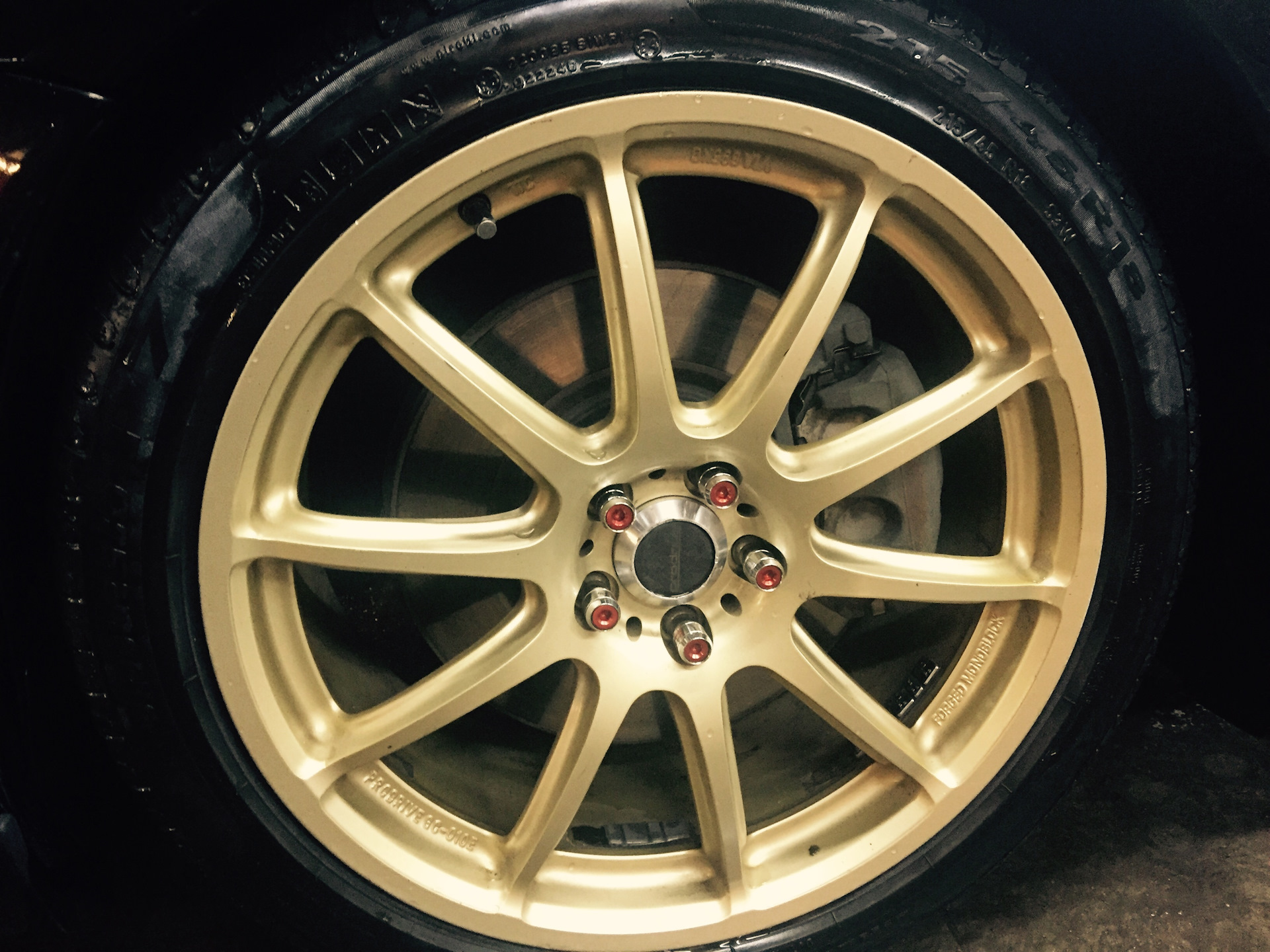 #13. Prodrive GC-010E + Pirelli Cinturato P7 215/45/18 — Subaru Legacy ...