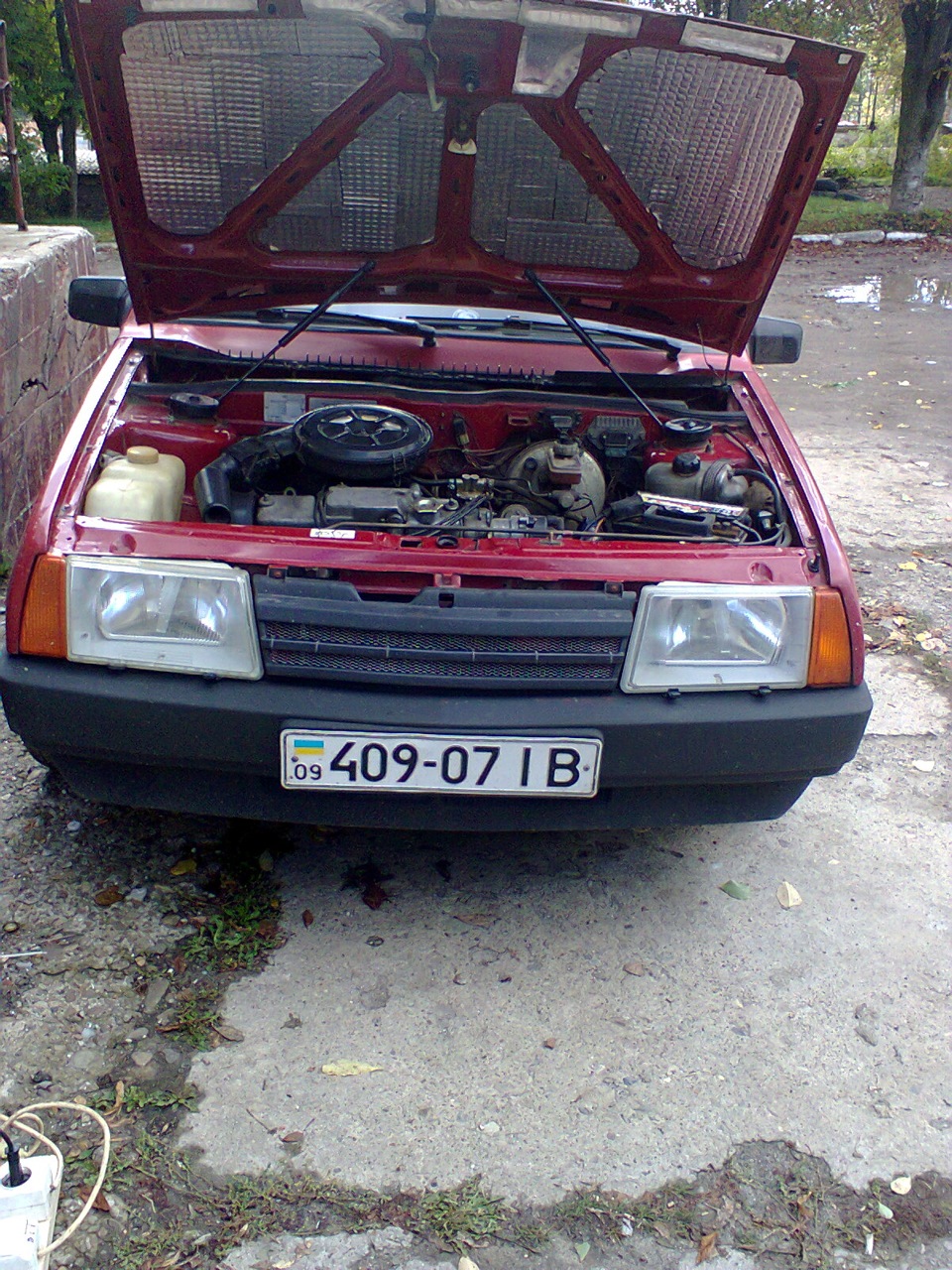 Упор капота! — LADA 21093, 1,5 л., 1998 года | аксессуары | DRIVE2