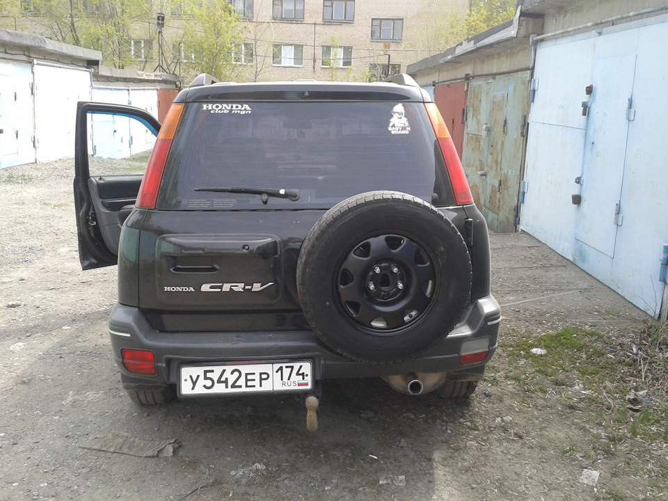 Запаска — Honda CR-V (RD1/RD2), 2 л, 1998 года | колёсные диски | DRIVE2