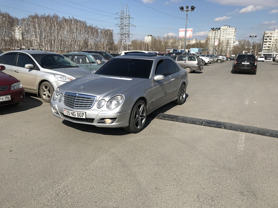 Амортизаторы — Mercedes-Benz E-Class (W211), 3,5 л, 2006 года | поломка | DRIVE2
