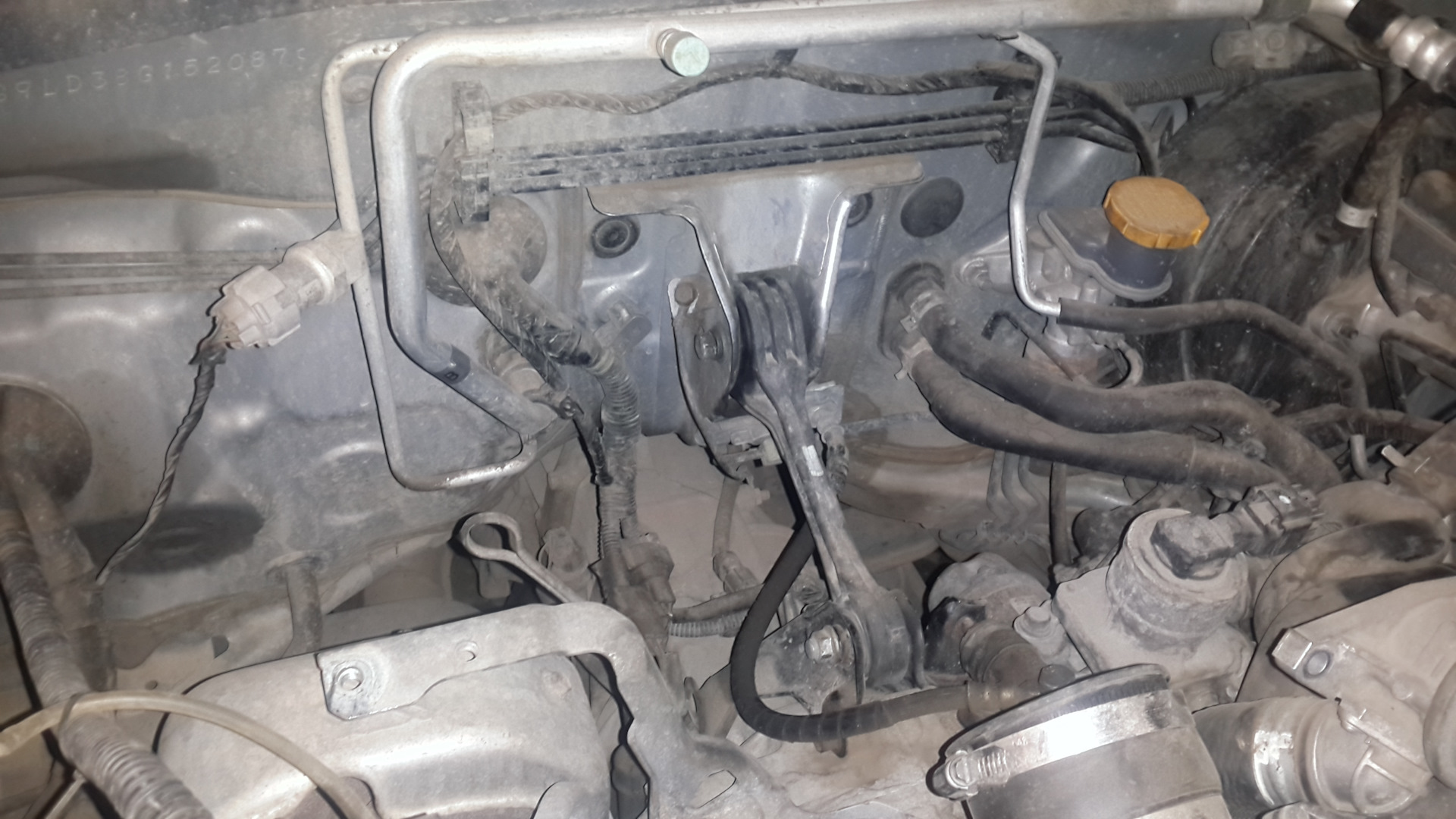 Стук спереди. Замена задней подушки ДВС — Subaru Forester (SG), 2,5 л ...