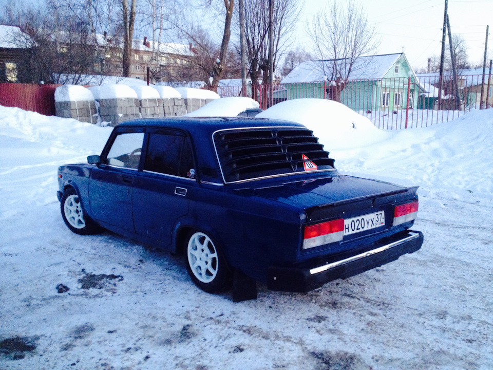После 7 месяцев владения 07 — Lada 210740, 1,6 л, 2008 года | колёсные ...