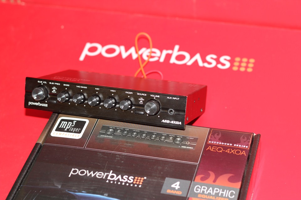 POWERBASS AEQ-4XOA — Mazda 323 VI, 1,4 л, 2001 года | автозвук | DRIVE2