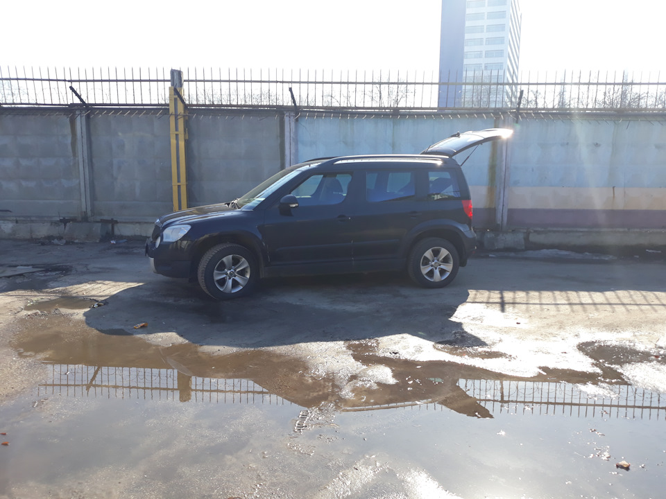 Конец истории… — Skoda Yeti, 1,8 л., 2012 года | другое | DRIVE2