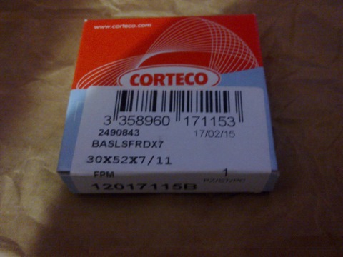 12017115B Уплотняющее кольцо, дифференциал CORTECO | Запчасти на DRIVE2