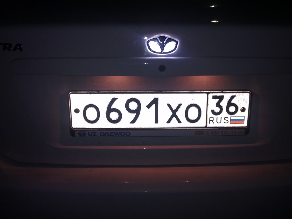 Светящийся логотип ДЕО — Daewoo Gentra, 2014 года | тюнинг | DRIVE2