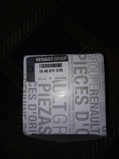 164001137R Фильтр топливный RENAULT | Запчасти на DRIVE2