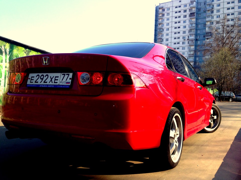 Тапки — Honda Accord (7G), 2,4 л, 2007 года | колёсные диски | DRIVE2