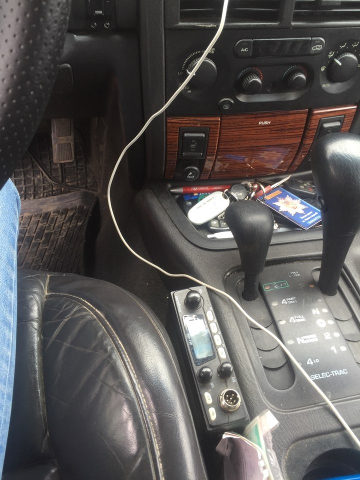 Поставил антену и рацию — Jeep Grand Cherokee (WJ), 4,7 л, 1999 года ...