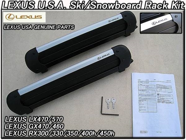 roof rack kit — Lexus RX (1G), 3 л, 2001 года | аксессуары | DRIVE2