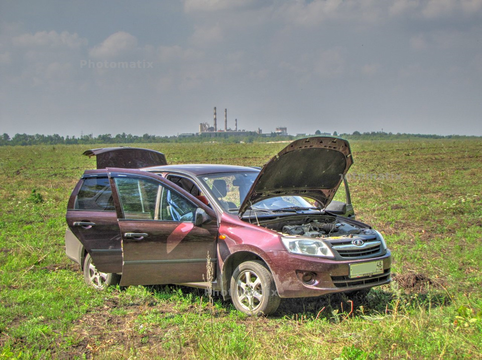 Насос стеклоомывателя — Lada Гранта (1G), 1,6 л, 2012 года | своими ...