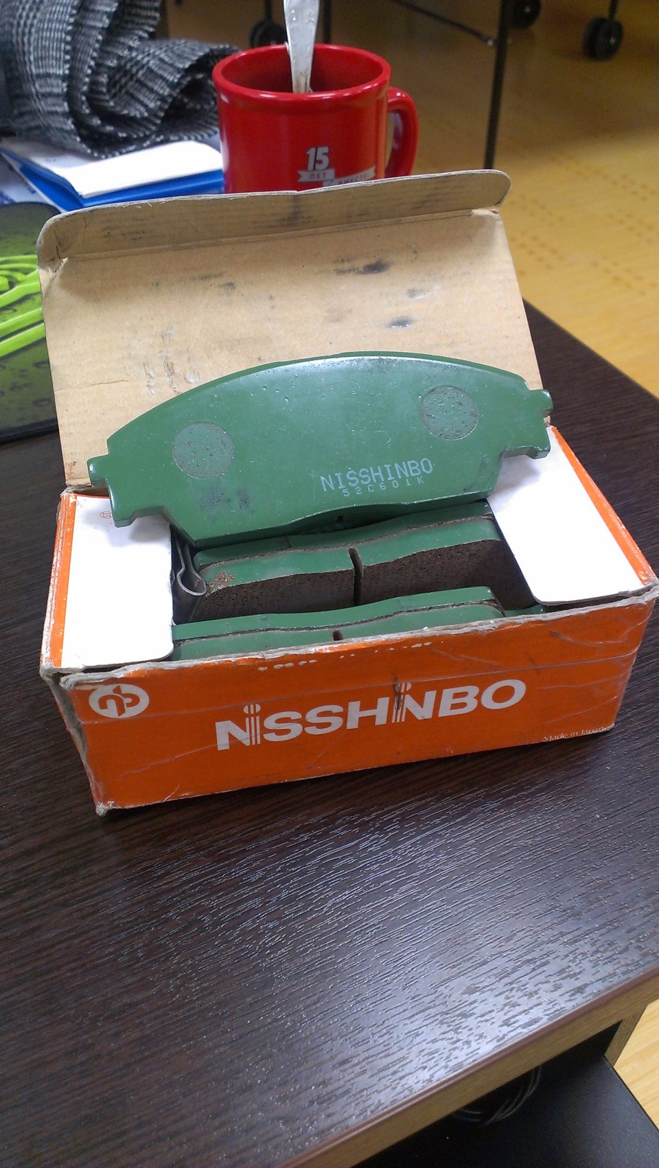 Колодки Nisshinbo PF-8191 — Honda Prelude (BA4/BA5), 2 л, 1991 года | запчасти | DRIVE2