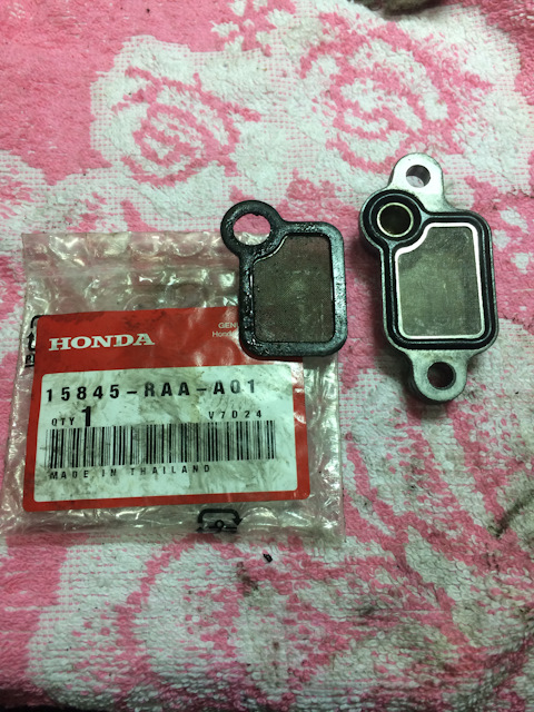 15845RAAA01 Прокладка фильтра клапана рециркуляции Honda | Запчасти на ...