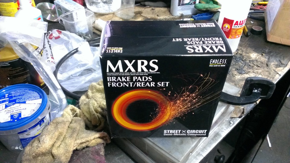 Колодки Endless MXRS — Toyota Soarer (3G), 2,5 л, 1992 года | расходники | DRIVE2