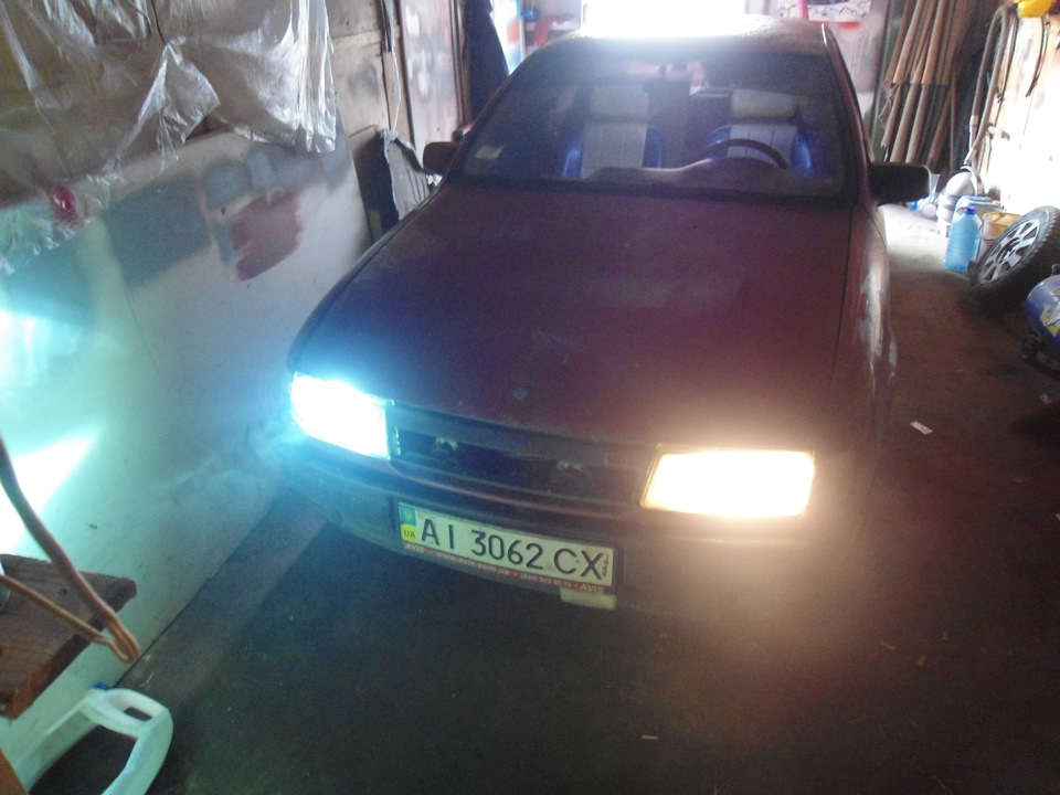 линза в фару — Opel Vectra A, 1,6 л, 1989 года | электроника | DRIVE2