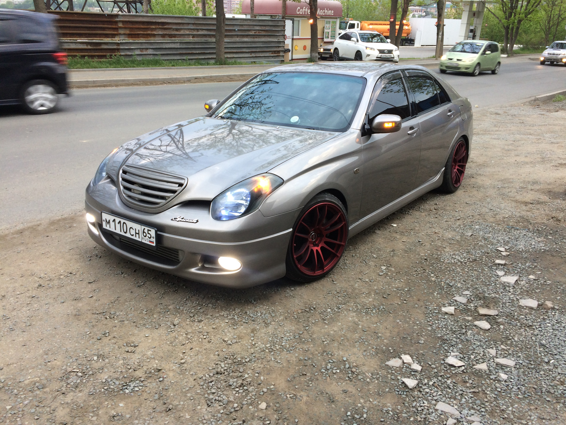 Rays Gram Lights 57Xtreme на месте) — Toyota Verossa, 3,1 л, 2002 года | колёсные диски | DRIVE2