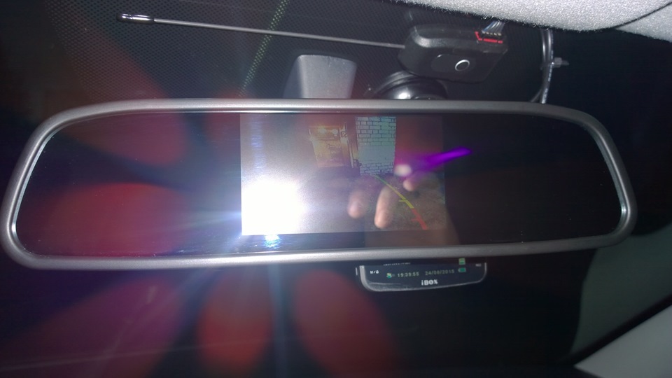 Установка камеры заднего вида — Volkswagen Polo Sedan, 1,4 л, 2014 года ...