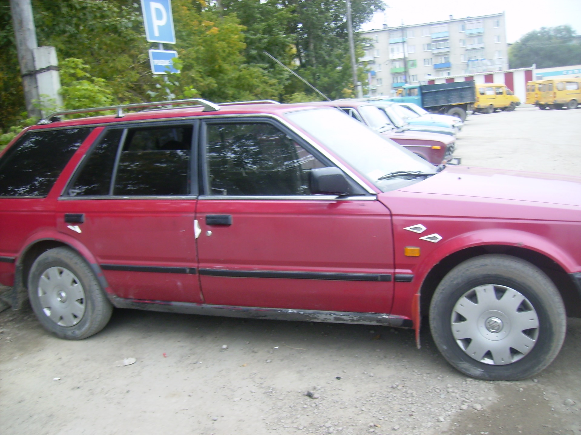 Old Photo — Nissan Bluebird (U11), 2 л, 1986 года | встреча | DRIVE2