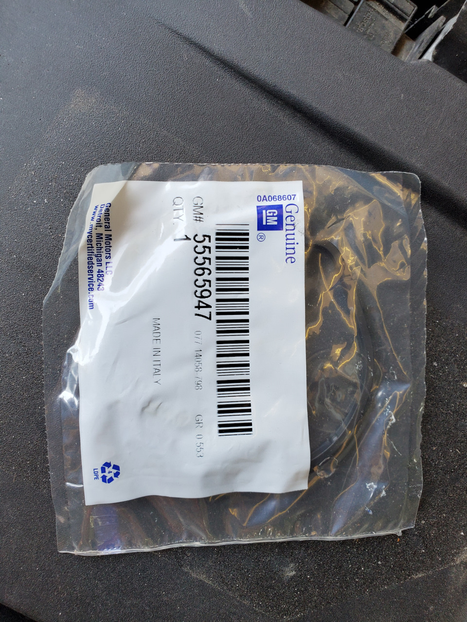 55565947 GM | Запчасти на DRIVE2