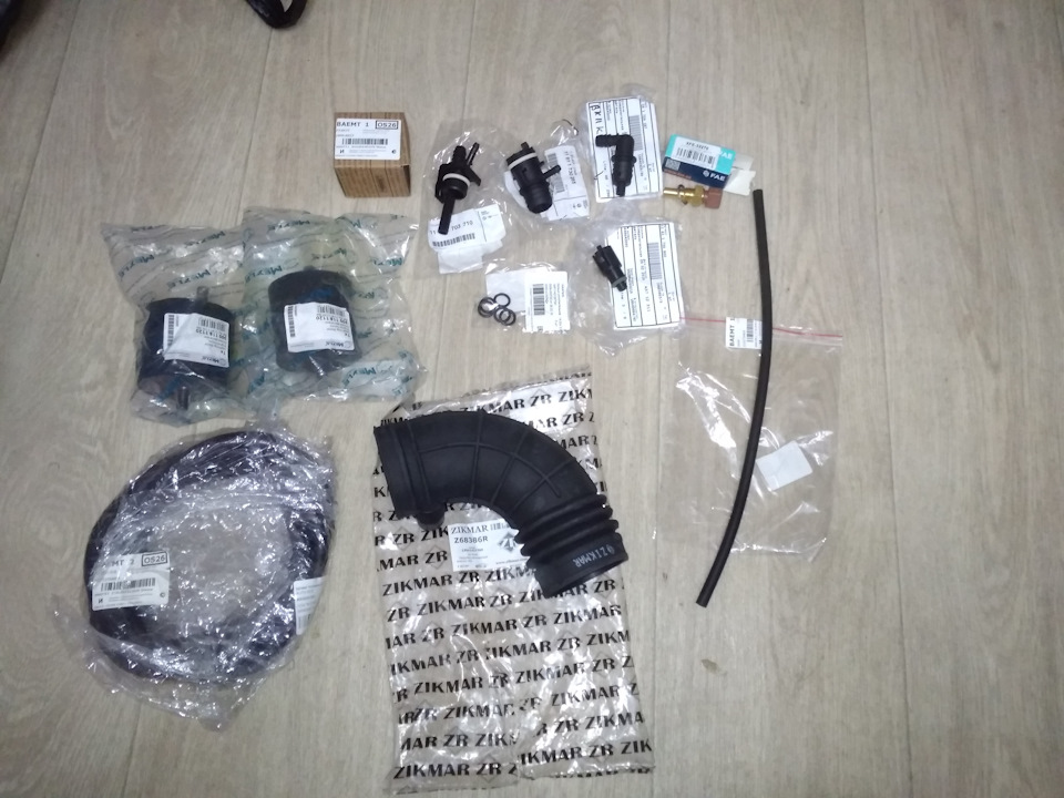 Еще немножко запчастей. И ребилд кулисы — BMW 5 series (E34), 2 л, 1991 ...