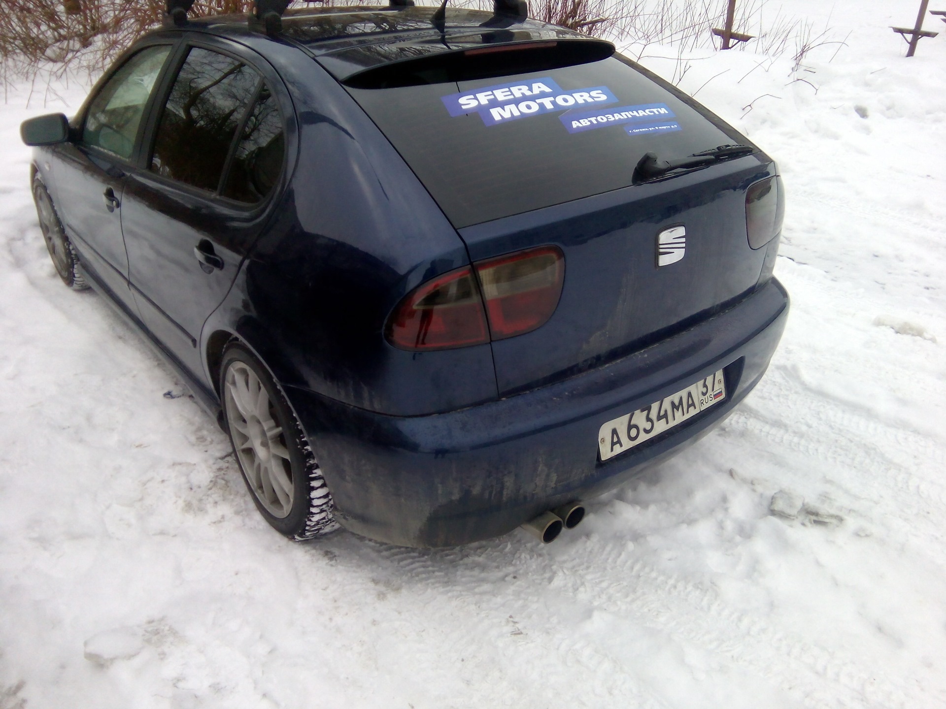 "В трэнде", ой то есть "В брэнде!" — SEAT Leon (Mk I), 1,8 л, 2001 года ...