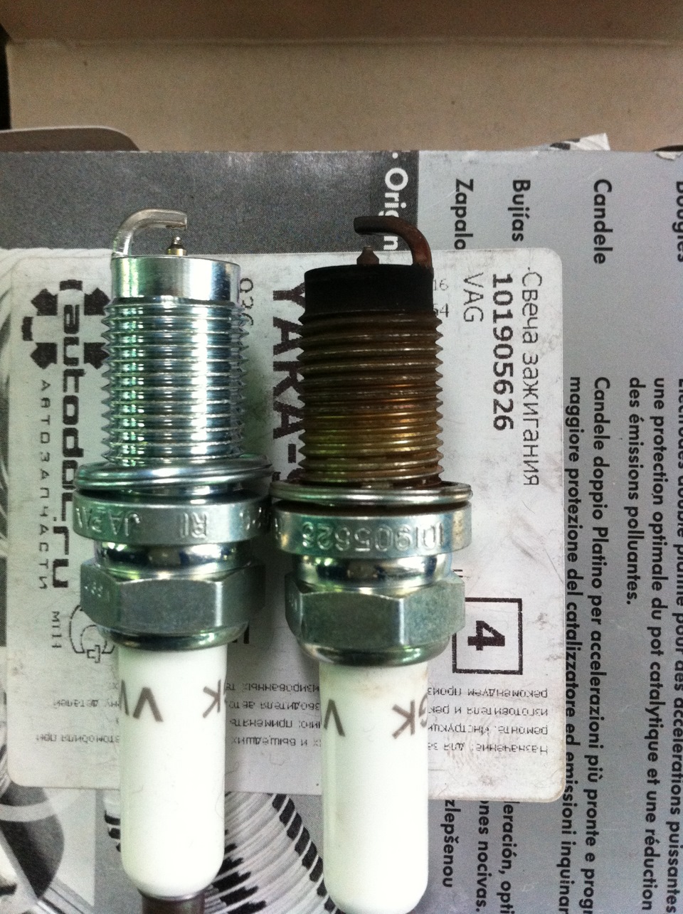 101905626 Свеча зажигания LongLife VAG | Запчасти на DRIVE2