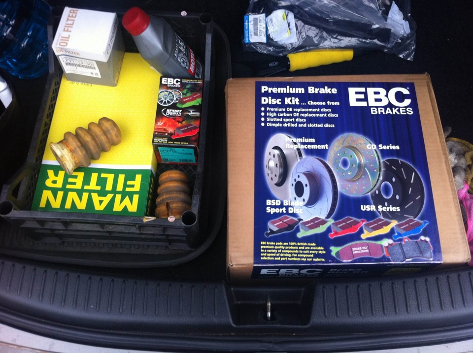 EBC Rear Brake — Mazda 6 (1G) GG, 1,8 л, 2006 года | тюнинг | DRIVE2