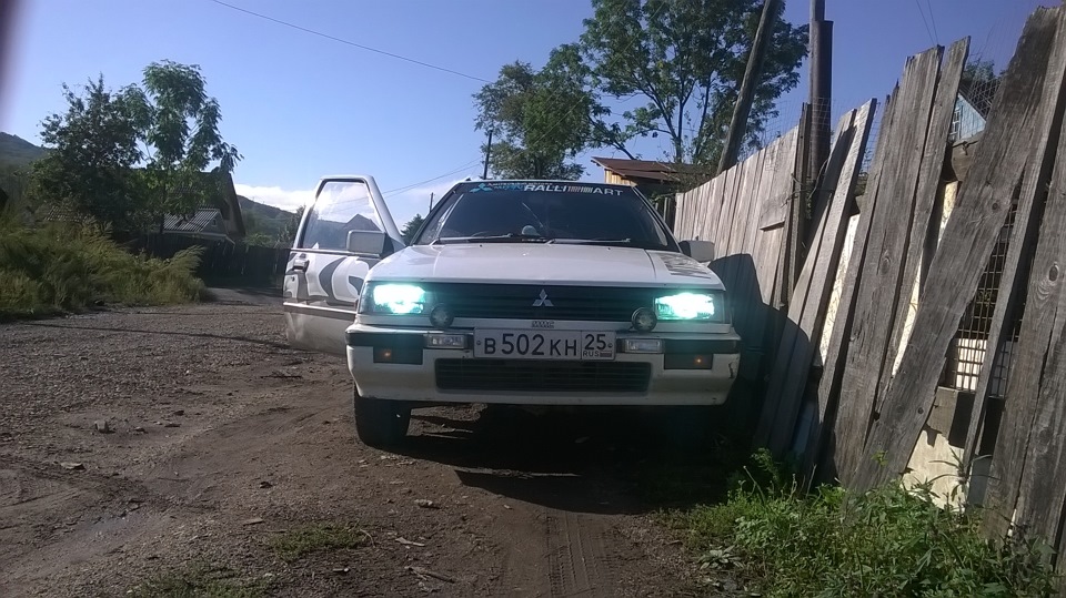 просто фотки — Mitsubishi Lancer III, 1,3 л, 1987 года | просто так ...