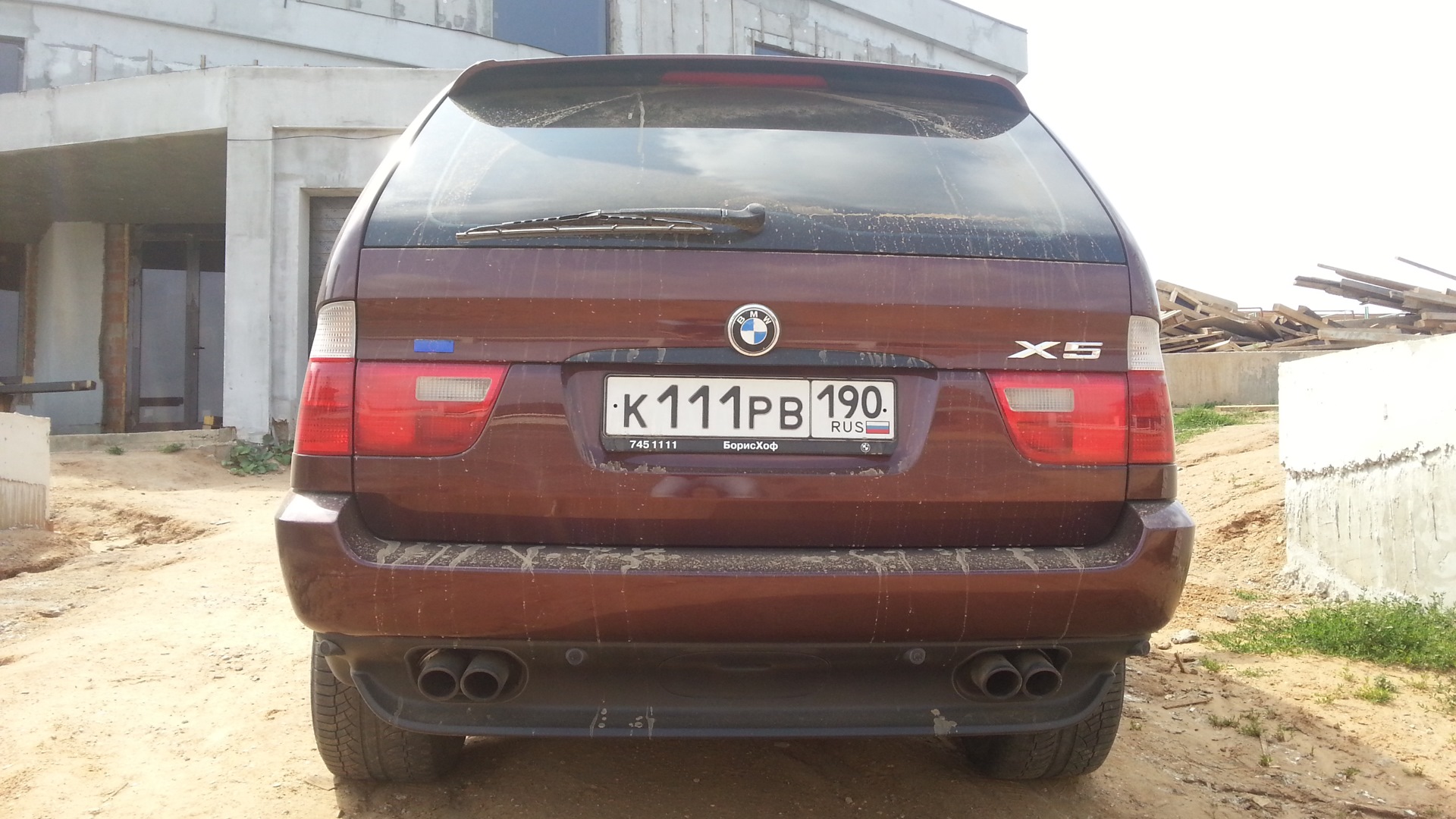 BMW X5 (E53) 4.4 бензиновый 2000 | 4.4i 286hp mahagoni на DRIVE2