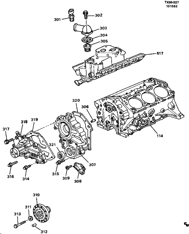 Артикулы LL2 ч.3: передняя крышка & охлаждение относящиеся запчасти ...