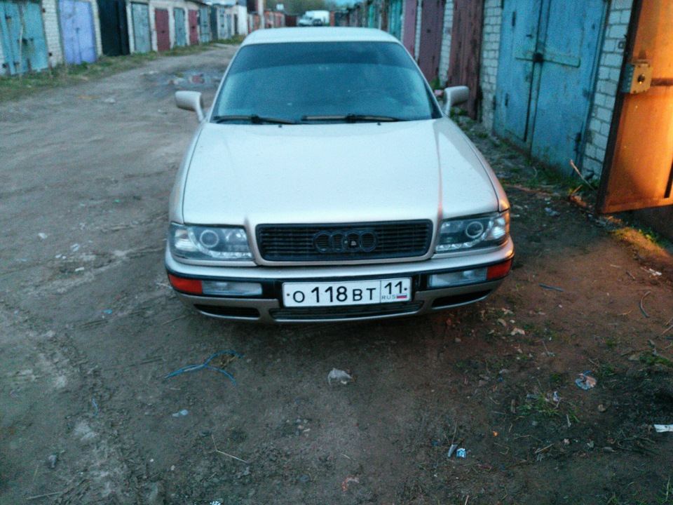 Бампер на месте) — Audi 80 (B4), 2 л, 1992 года | своими руками | DRIVE2