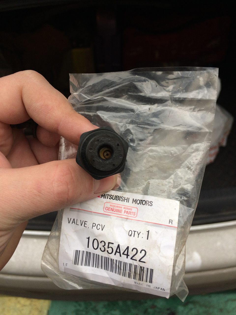 1035A422 Клапан PCV OEM Mitsubishi | Запчасти на DRIVE2