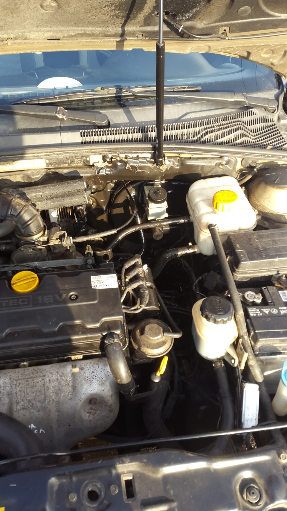 Поломка бачка охлаждающей жидкости… :( — Chevrolet Lacetti 5D, 1,8 л ...