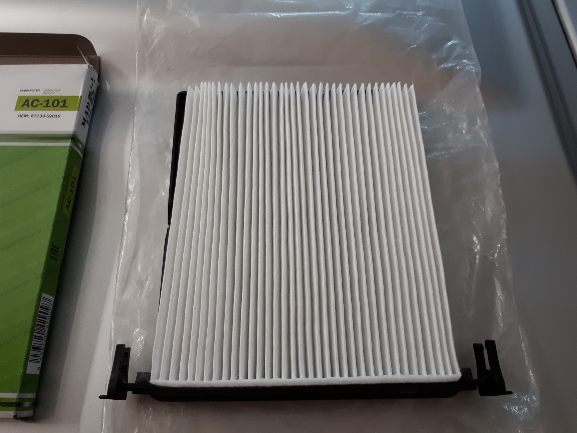 Фильтр салона на новые 70-ки. — Toyota Land Cruiser 70, 4,2 л, 2011 ...