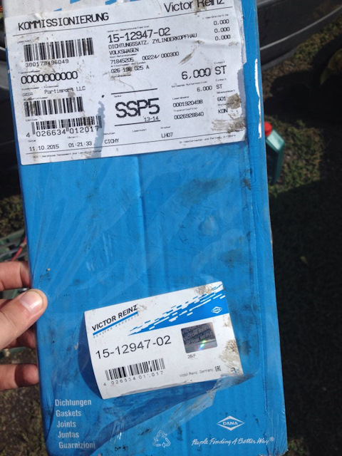 026198025A Прокладка клап. крышки VAG | Запчасти на DRIVE2