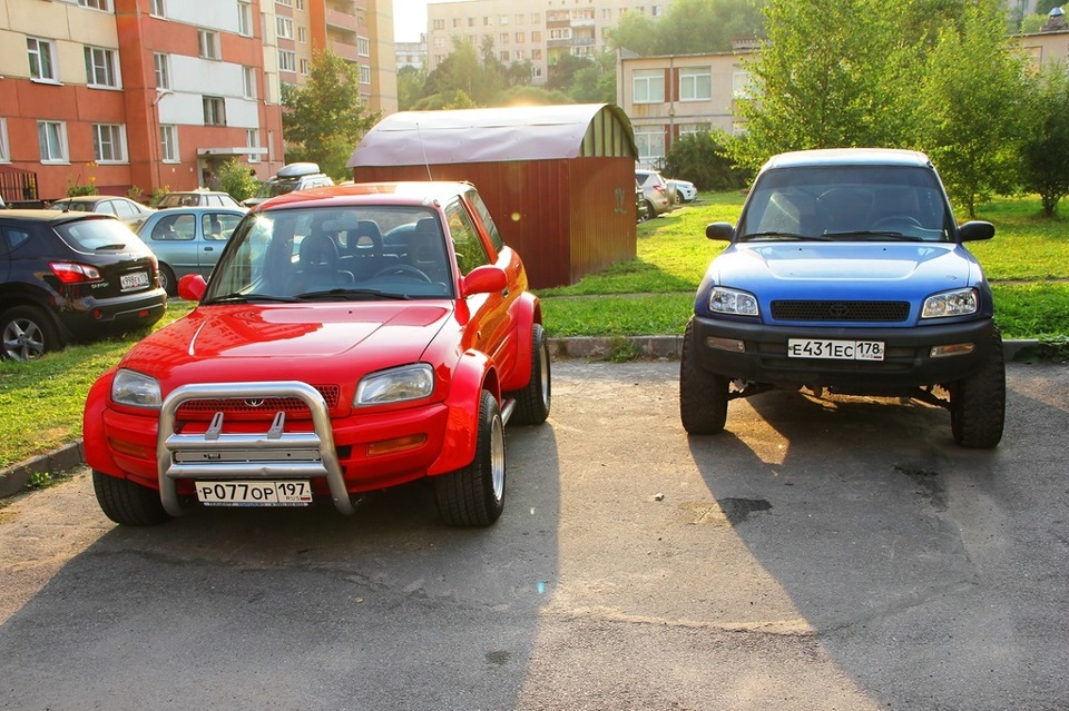 Наш совместный фотосет — Toyota RAV4 (I), 2 л, 1996 года | наблюдение ...