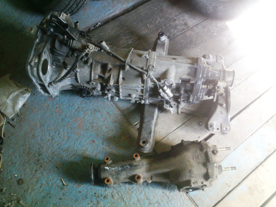 Начало свапа на МКПП — Subaru Impreza (GD/GG), 2002 года | запчасти ...