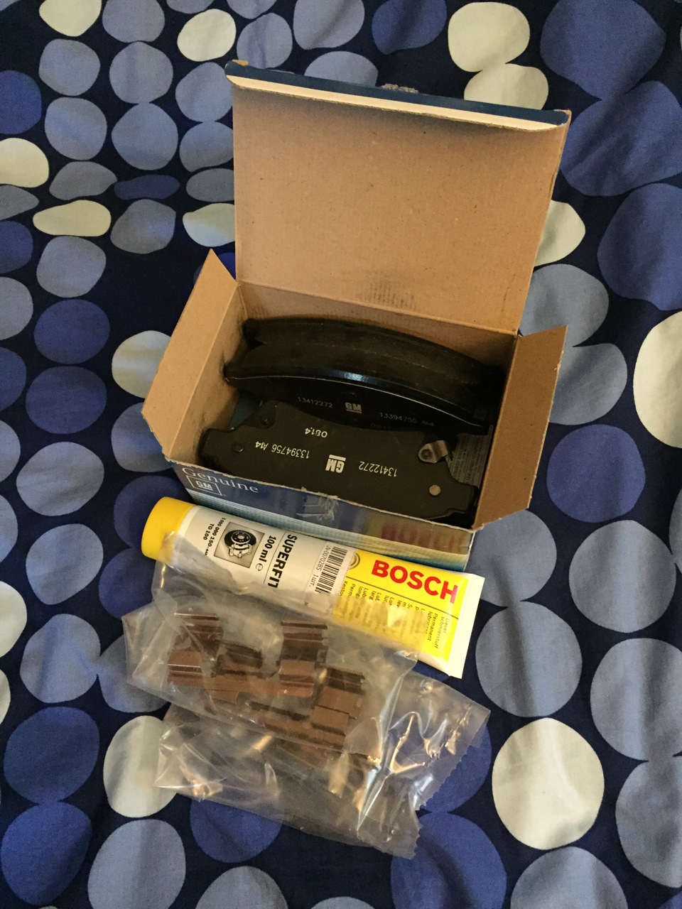 13412272 Колодки тормозные дисковые комплект GM | Запчасти на DRIVE2