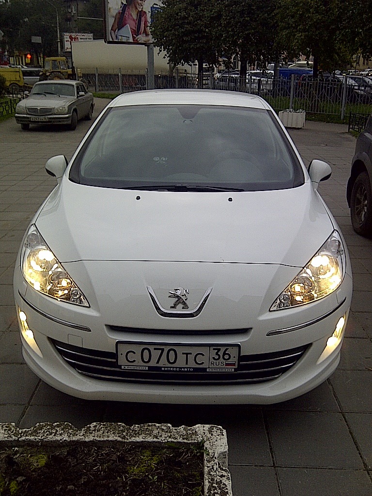 Сделал тонировку. — Peugeot 408, 1,6 л, 2012 года | другое | DRIVE2