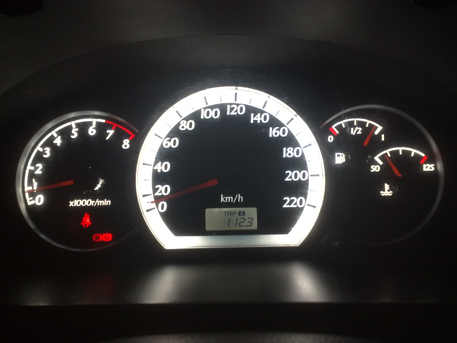 Подсветка спидометра. — Chevrolet Lacetti Sedan, 1,4 л, 2008 года ...
