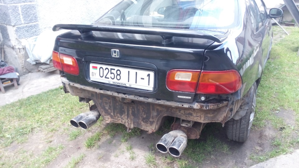 Задние фонари — Honda Civic Coupe (5G), 1,5 л, 1996 года | стайлинг ...