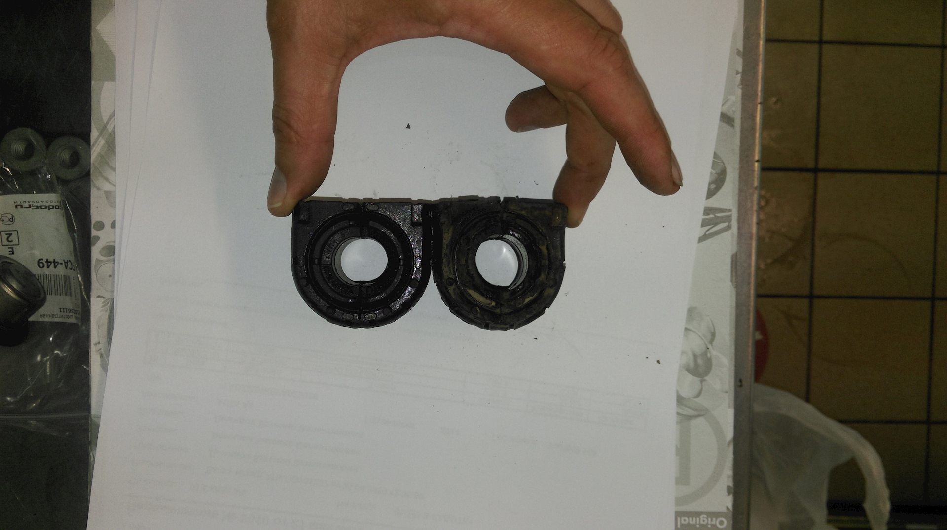 Стуки в подвеске — Audi Q3 (1G), 2 л, 2014 года | визит на сервис | DRIVE2