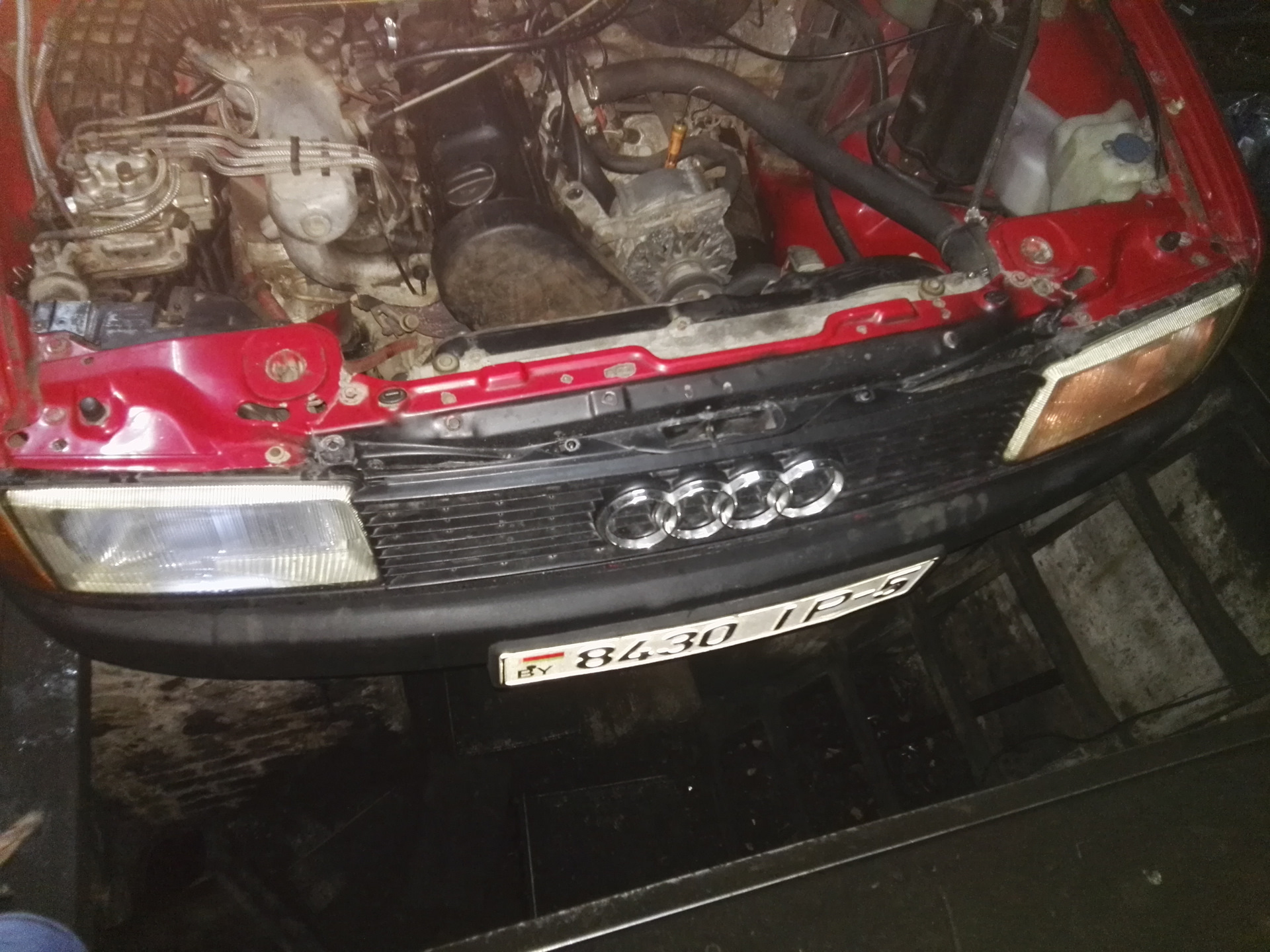 Обороты после езды боком. — Audi 80 (B3), 1,9 л, 1987 года | помощь на дороге | DRIVE2