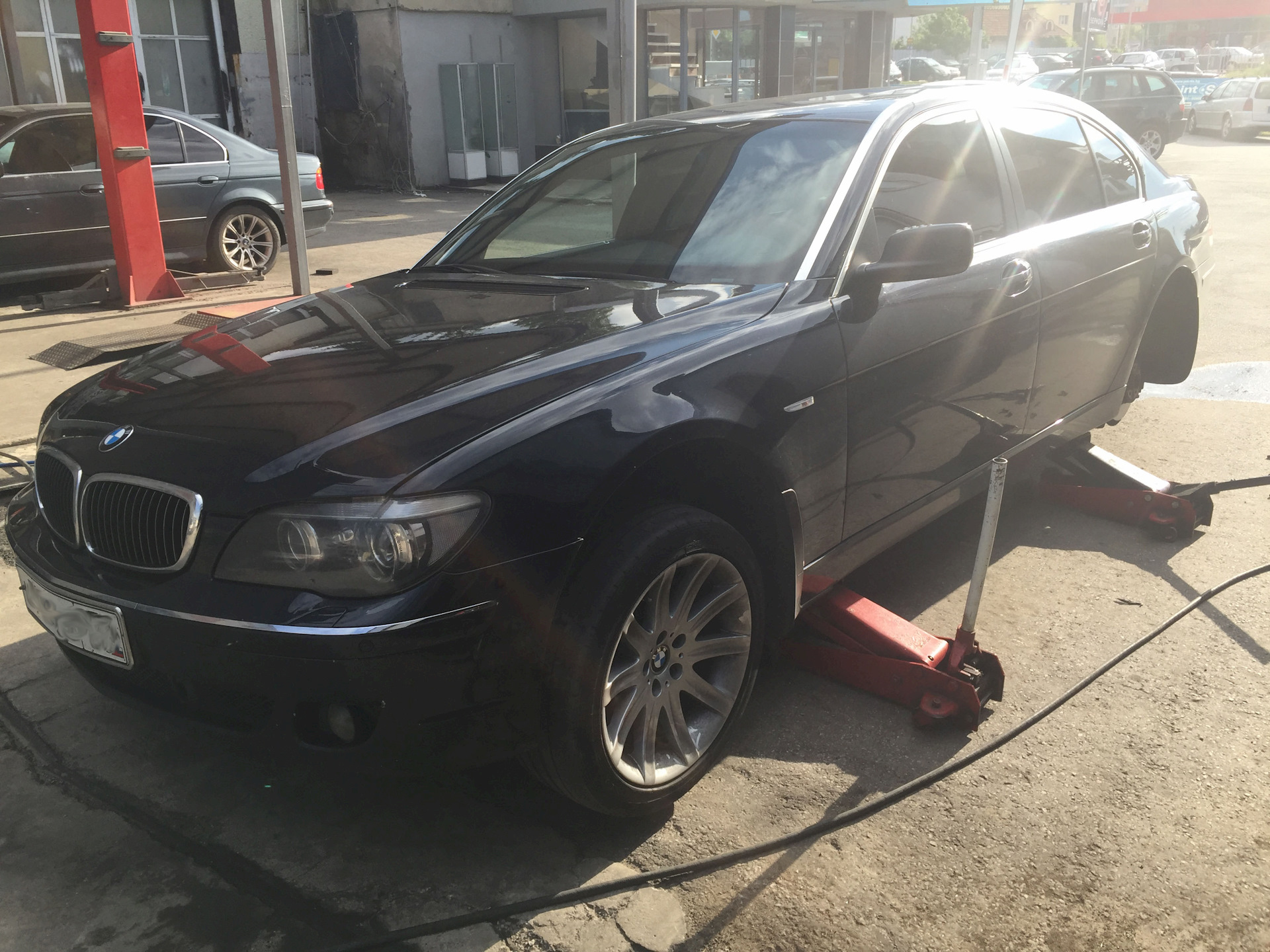 Балансировка шин — BMW 7 series (E65/E66), 4,8 л, 2006 года | шины | DRIVE2