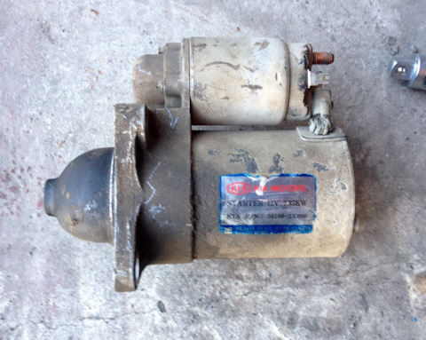 361002X000 Стартер в сборе для легковых автомобилей торговой марки "kia ...