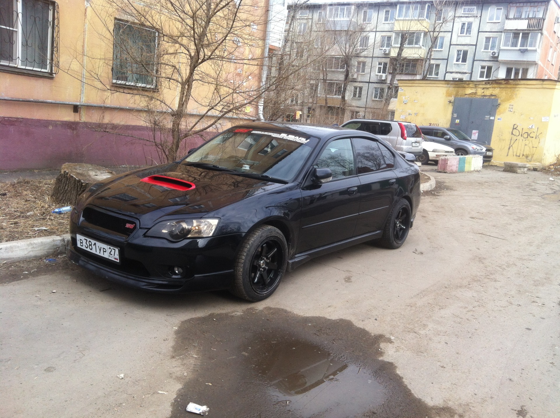 Обновленный внешний вид) — Subaru Legacy B4 (BL), 2 л, 2005 года ...