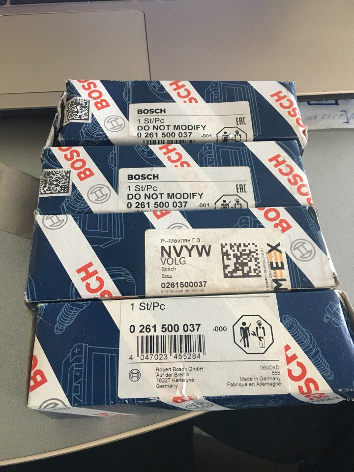 0261500037 Форсунка бензиновая BOSCH | Запчасти на DRIVE2