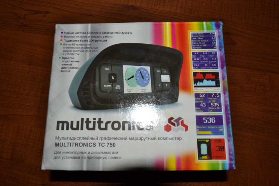 БК Multitronics TC 750 — Subaru Forester (SG), 2003 года | аксессуары | DRIVE2